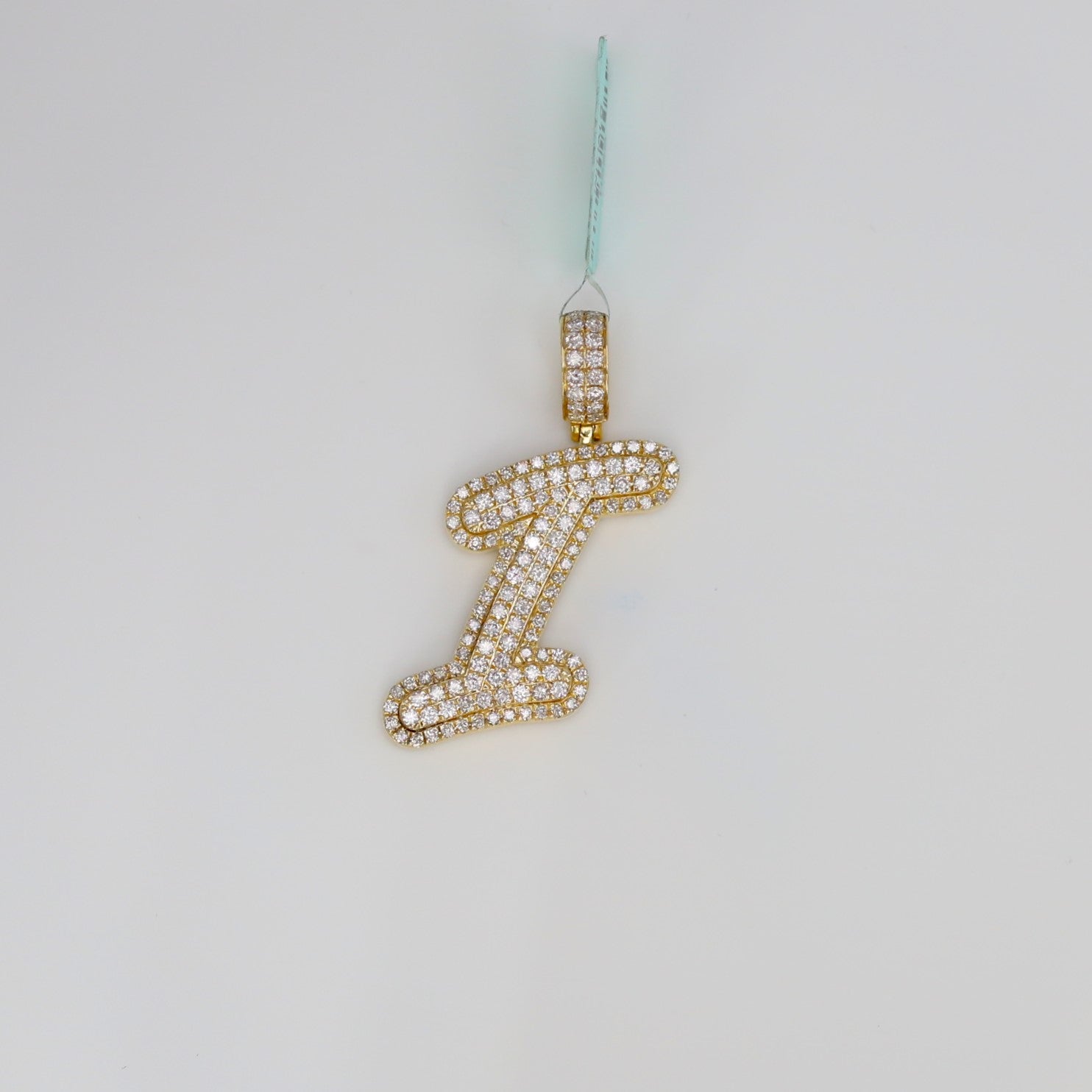 Diamond Letter I Pendant
